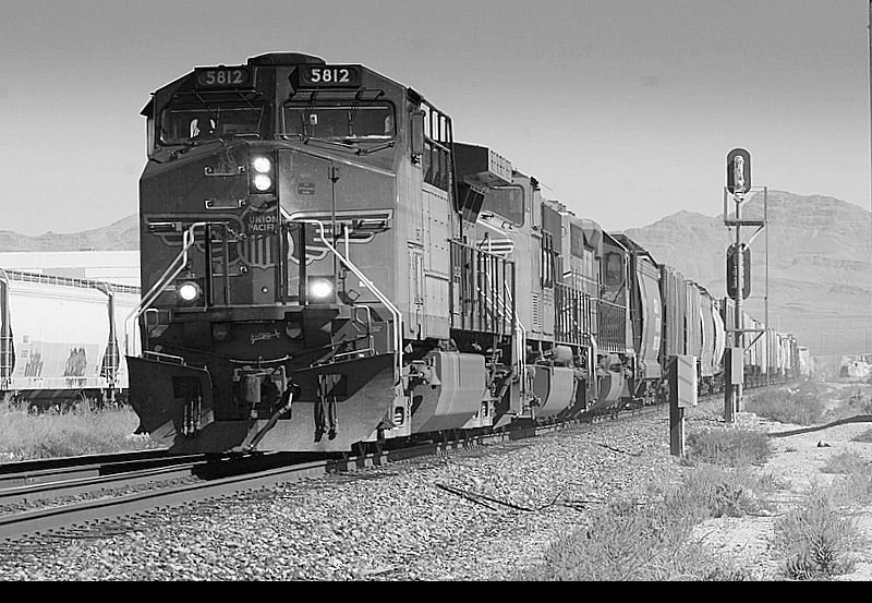 Westbound at CP Wann